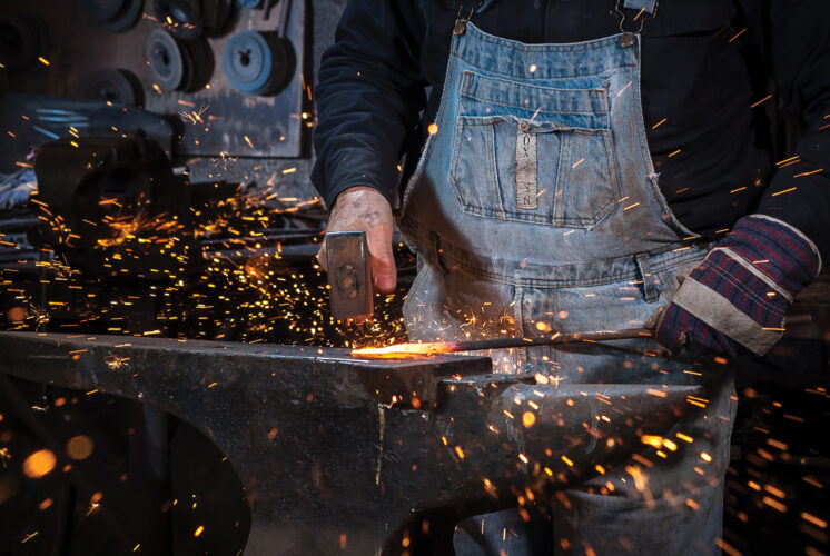 Just Starting Blacksmithing? Try These Forge-Welding Techniques - Grit